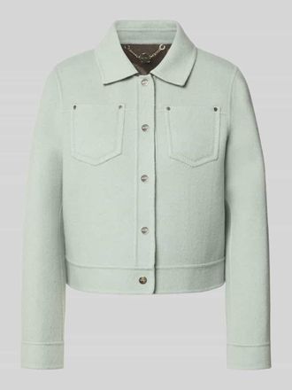 Marc Cain Wendejacke mit Knopfleiste und Brusttaschen