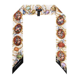 Dolce & Gabbana Femme, Accessoires, Multicolore, Taille: ONE Size Silk Twill Bandeau