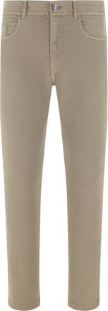 Boggi Milano Homme, Jeans, Beige, Taille: W31 Claude Jeans Stretch Coton/Tencel