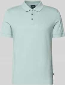 Joop Poloshirt mit kurzer Knopfleiste Modell Roni