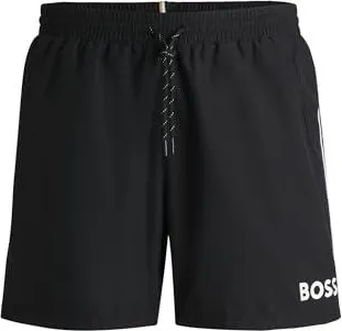 BOSS Hommes Starfish Short de Bain avec Logo Contrastant