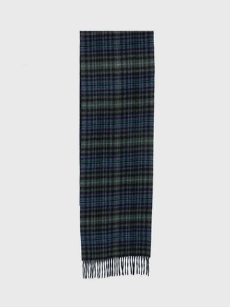 Paul Smith &Eacute;charpe tartan en pure laine dagneau avec bords frang&eacute;s