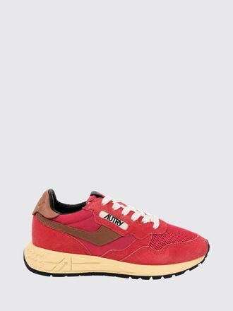 Autry Reelwind Low-Top-Sneaker aus Veloursleder mit Animal-Print und gepolstertem Kn&ouml;chel