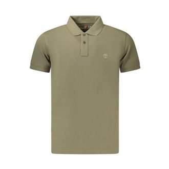 Timberland Verde Baumwoll-Polo - - Tops - Herren - Gr&uuml;n - XL