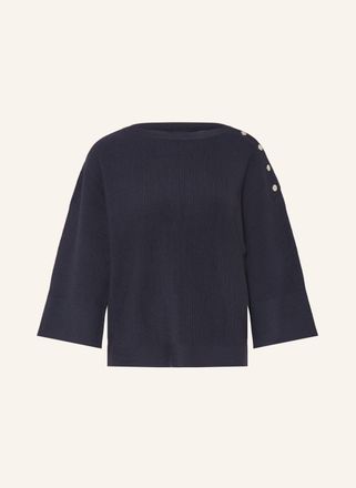 s.Oliver Black Label S.Oliver Black Label Pullover Mit 3/4-Arm blau