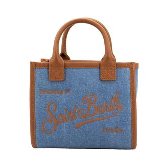 MC2 Saint Barth Femme, Sacs, Bleu, Taille: ONE Size Vanity Mini