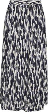 Vero Moda Vmeasy Joy Maxi Slit Jupe WVN GA Longue, Birch/AOP : Bleu Marine Blazer Josey, S Femme