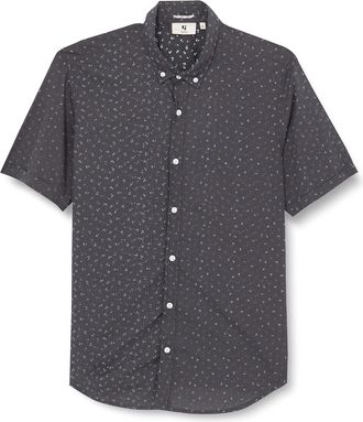 Garcia Garcia Herren P21286 Hemd, blueish Grey, XL