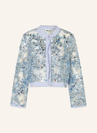Baum Und Pferdgarten Baum Und Pferdgarten Mesh-Jacke Bethina Mit Pailletten blau