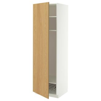 IKEA METOD Hochschrank mit B&ouml;den/Drahtkorb