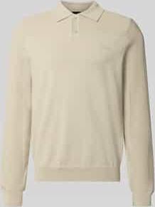HUGO BOSS Relaxed Fit Poloshirt mit Woll-Anteil Modell KN_Momentum-X PL