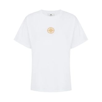 Elisabetta Franchi T-Shirt - - Tops - Damen - Wei&szlig; - XS