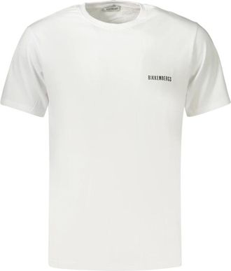 Dirk Bikkembergs Homme, Tops, Blanc, Taille: 2XL T-Shirt &agrave; Manches Courtes Pupino Bikkembergs