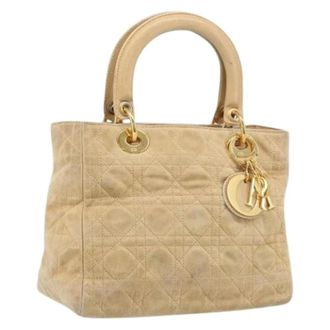 Dior Sac &agrave; main vintage Pre-owned - Femme - Pre-owned - Beige - Taille: ONE Size