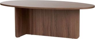 Hanah Home Table basse en bois Orba - 120 x 65 x 40 cm - Noyer