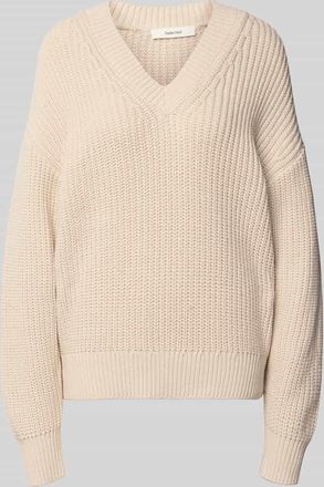 Selected Regular Fit Pullover aus Baumwoll-Mix Modell SELMA