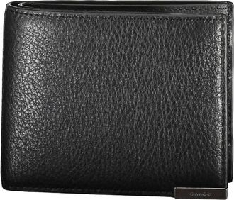Calvin Klein Homme, Accessoires, Noir, Taille: ONE Size Modern Plaque Bifold Wallet