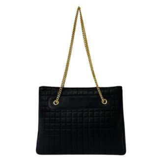 Celine Sac bandouli&egrave;re en cuir Pre-owned - Femme - Pre-owned - Noir - Taille: ONE Size