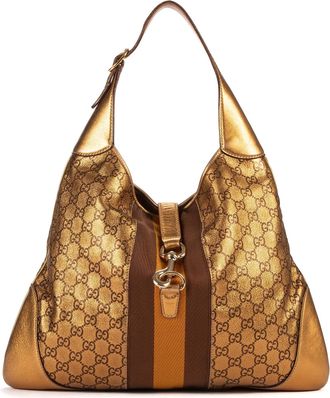 Gucci Crossbody Bags - Jackie O Bouvier Large Hobo - Gr. unisize - in Gold - f&uuml;r Damen