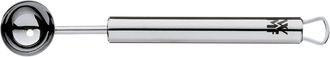 WMF Profi Plus Melonenausstecher Kugeln 15 cm, Kugelausstecher mit Ablaufloch, kleiner Portionierer, Cromargan Edelstahl teilmattiert