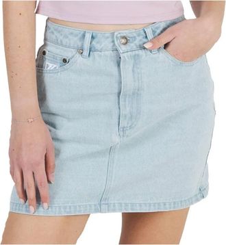 Karl Kani Denim Skirt - - Skirts - Damen - Blau - XS