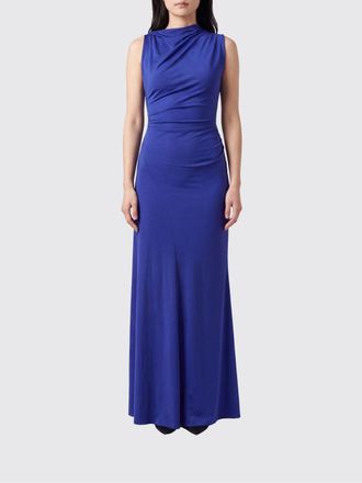 Victoria Beckham Kleid Damen Farbe Blau