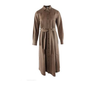 Max Mara Auronzo Kleid - - Dresses - Damen - Braun - 3XS