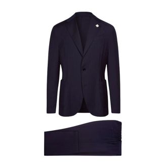 Lardini Anzug aus Schurwolle - - Suits - Herren - Blau - XL