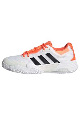 adidas Herren Solematch Control 2 Tennis Shoes, FTWR White/core Black/Lucid Orange, 47 1/3 EU