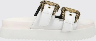 Versace Jeans Couture Mules en cuir verni