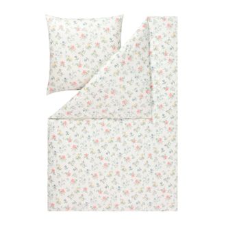ESTELLA Estella Mako Interlock Jersey Bettw&auml;sche Cora Multicolor 1 Bettbezug 135 x 200 cm + 1 Kissenbezug 80 x 80 cm