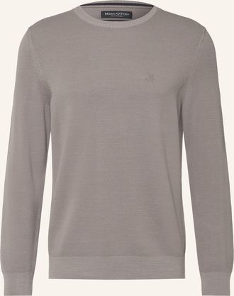 Marc O'Polo Marc Opolo Piqu&eacute;-Pullover grau