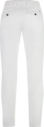 Department Five Mens Chino Pants White Elastane Chinos