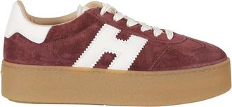 Hogan Femme, Chaussures, Rouge, Taille: 37 1/2 EU Cool Baskets