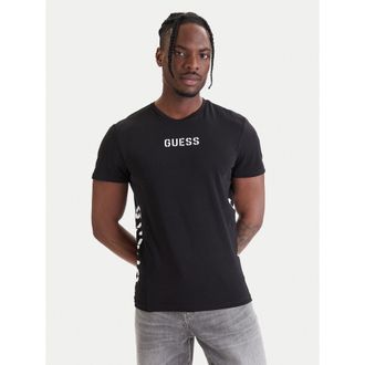 Guess T-Shirt U6GM00 K6YW1 Schwarz Regular Fit