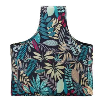 Generic Garn-Aufbewahrungstasche Mit Ahornbl&auml;ttern, Stricktasche, Orange, Quadratisch, for Garn, Wolle, H&auml;kelnadeln, Nadeln(Triangle Bag-Blue)