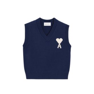 Ami Herren, Strickwaren, Blau, MGr&ouml;&szlig;e
