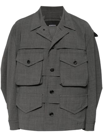 Songzio veste à design superposé - Gris