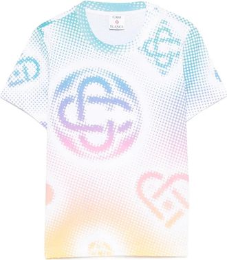 Casablanca t-shirt &agrave; logo Halftone