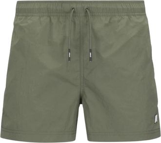 K-Way Homme, Maillots de bain, Vert, Taille: XL Hazel Beach Swimwear