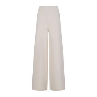 Max Mara Femme, Pantalons, Blanc, Taille: 38 FR Mxpstrillo Pantalons