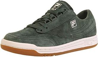 Fila Fila Mens Original Tennis Premium Sneakers, Green, 8.5 M