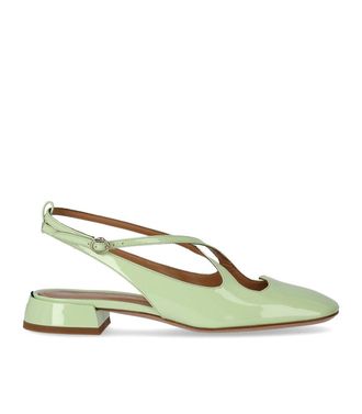 A.Bocca ESCARPINS SLINGBACK TWO FOR LOVE VERT CLAIR A.BOCCA