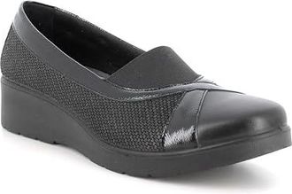 Enval soft Enval Soft Femme D.Amalia Enval Chaussures décolleté, Noir laminé, 36 EU