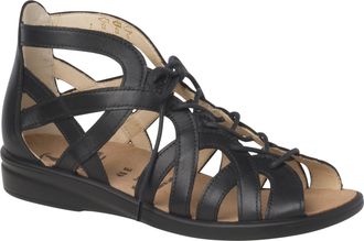 Ganter Damen Sonnica-e Sandale, Schwarz, 41 EU Schmal