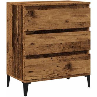 vidaXL vidaXL Sideboard Altholz-Optik 60x35x70 cm Holzwerkstoff