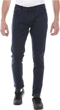 Daniele Alessandrini Homme, Jeans, Bleu, Taille: W33 Jeans Slim-fit