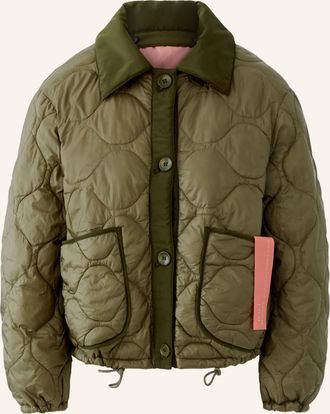 Oui Jacke gruen