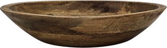 Meinposten Holzschale Mango Holz Schale Dekoschale Brotschale Mangoholz Ø 38 cm