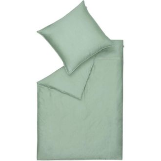 Sch&ouml;ner Wohnen Kollektion SCH&Ouml;NER WOHNEN Ganzjahresbettw&auml;sche PURE 2.0 - 1 St&uuml;ck 135x200 cm, Lindgr&uuml;n